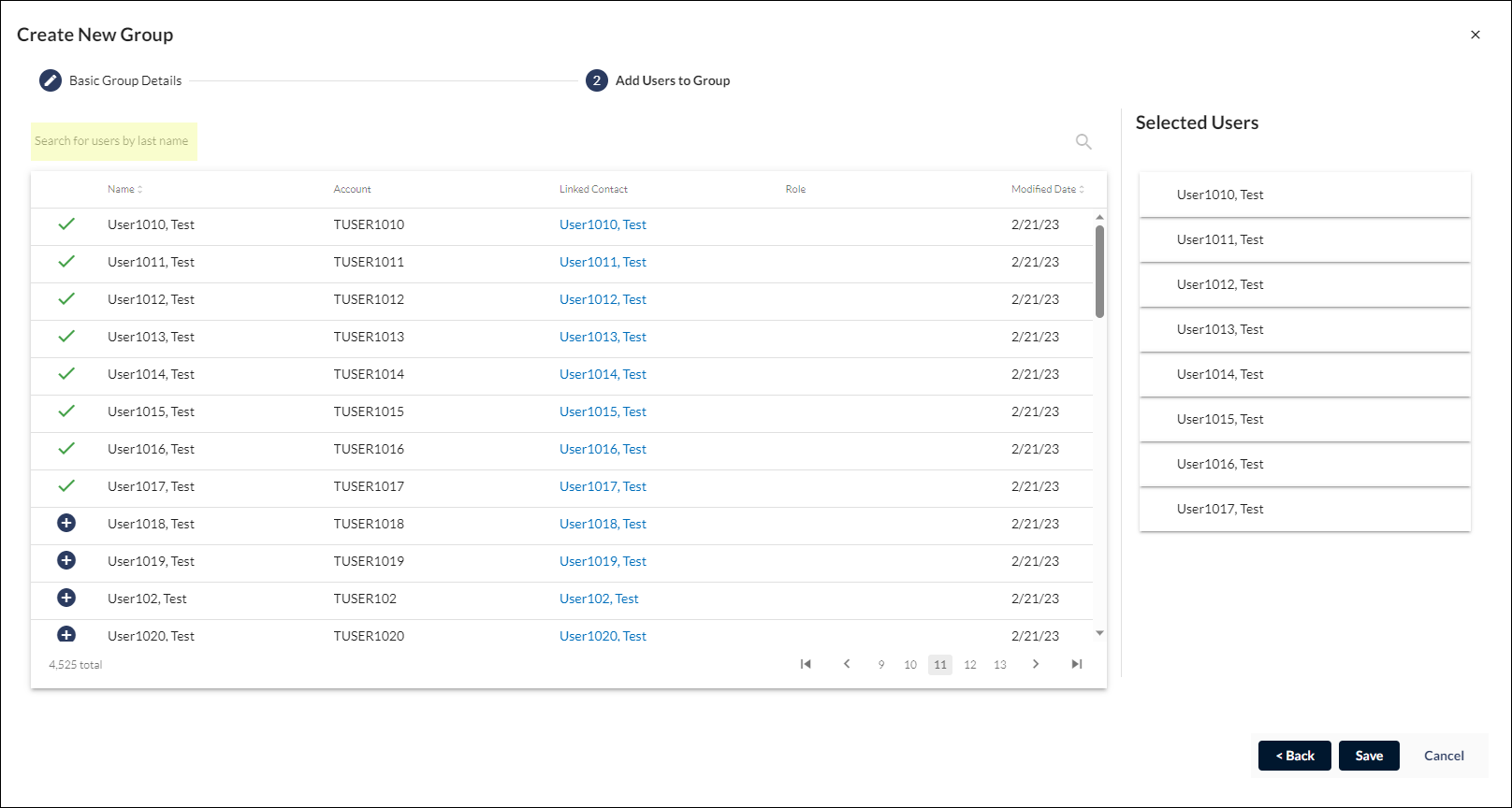 Group Management – InterAction+ Hybrid